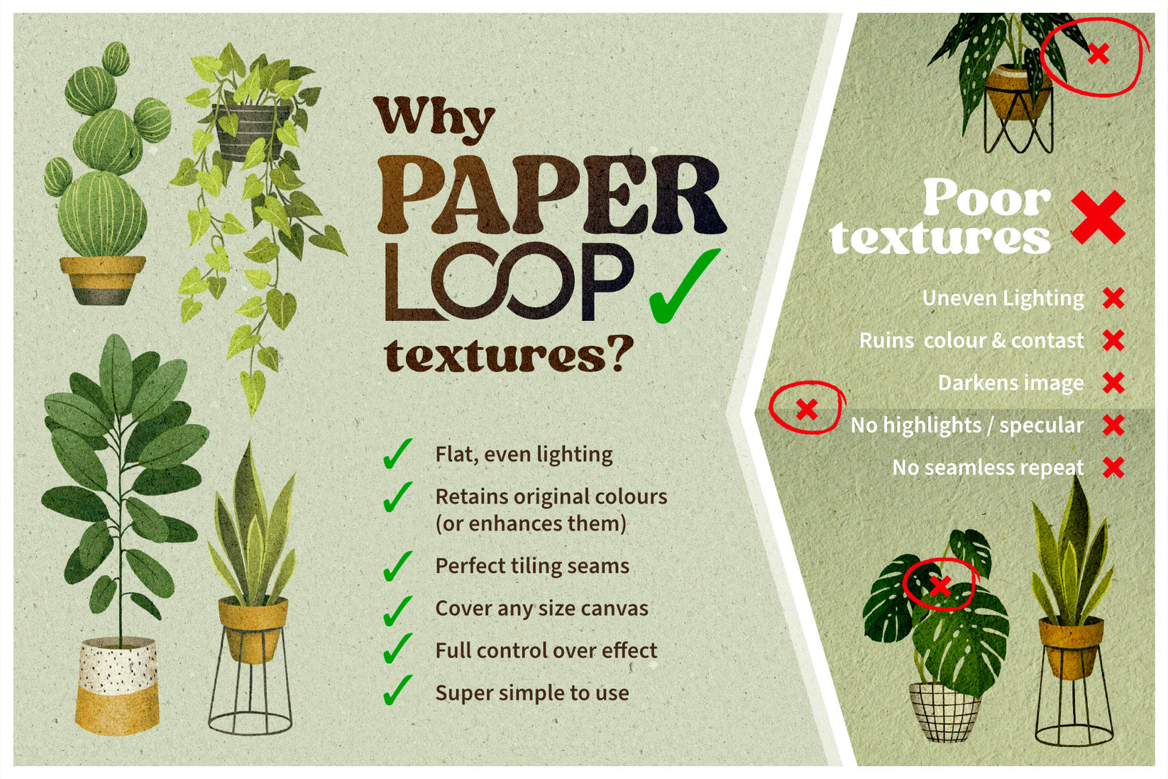 Paperloop Paper Textures - Volume 1 – Green Room Media Shop